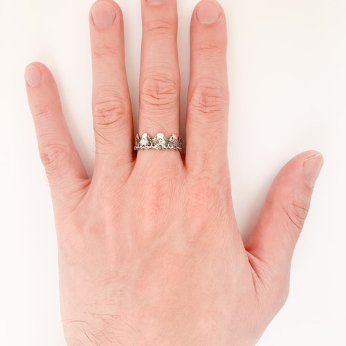 Nameless Baby Ghoul Ghost IMPERA Petite Ring Sterling Silver - Etsy