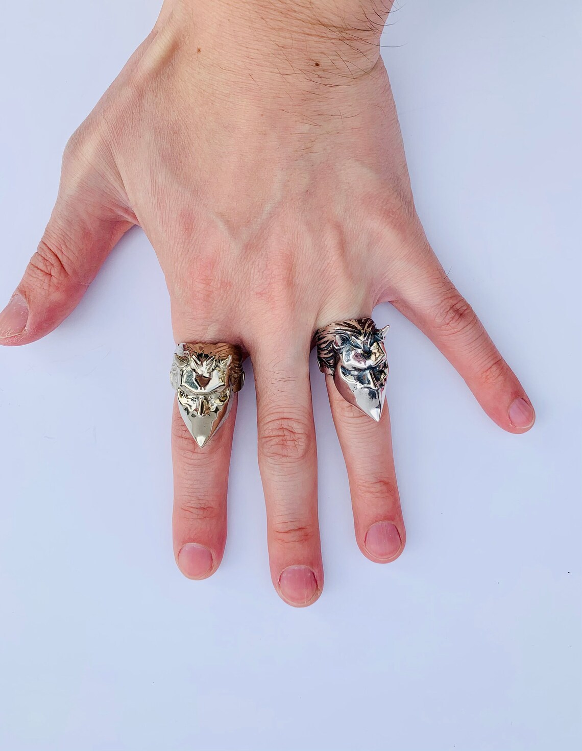 Nameless Ghoul of Ghost Ring Sterling Silver | Etsy