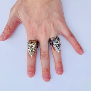 Nameless Ghoul of Ghost Ring Sterling Silver | Etsy