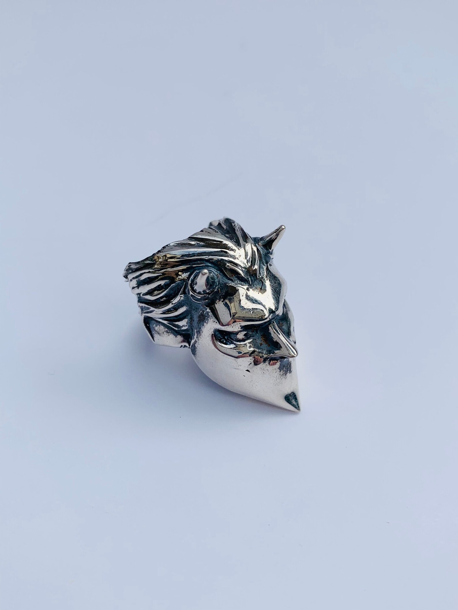 Nameless Ghoul of Ghost Ring Sterling Silver | Etsy