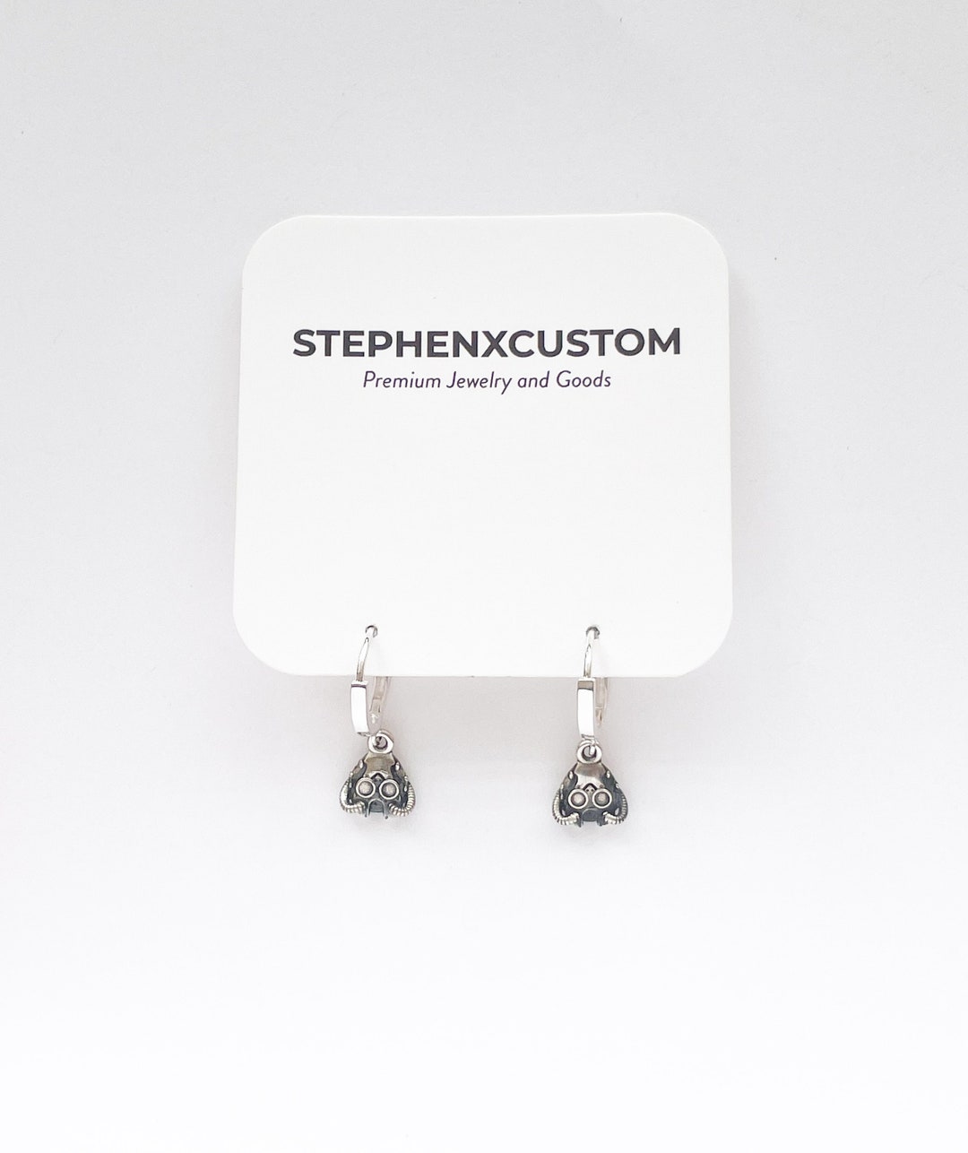 Nameless Baby IMPERA Ghoul of Ghost Huggie, Hoop Earrings - Etsy