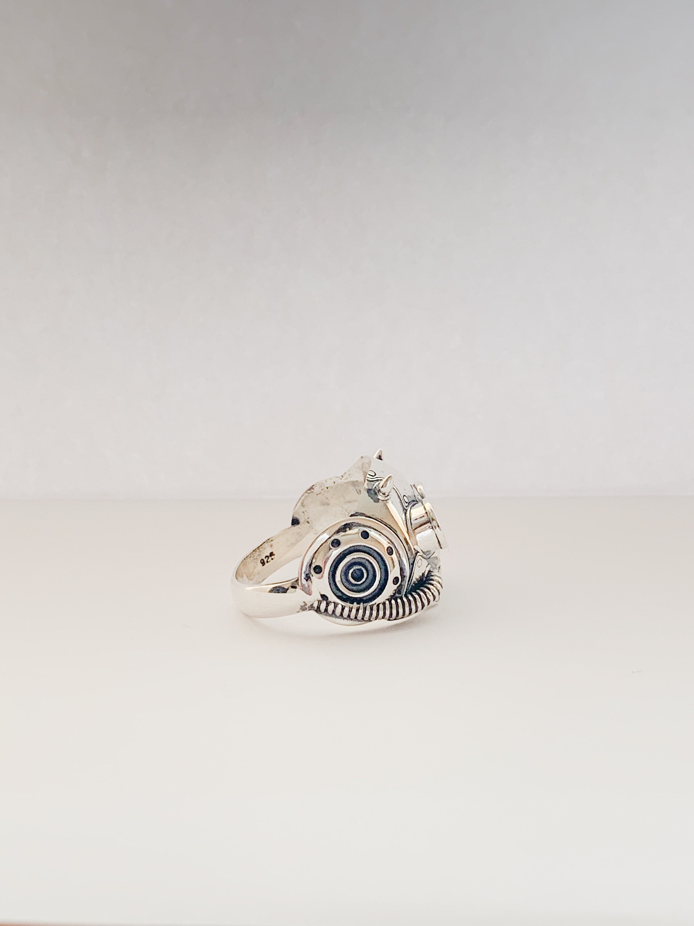 Nameless Ghoul Ghost IMPERA Ring Sterling Silver - Etsy