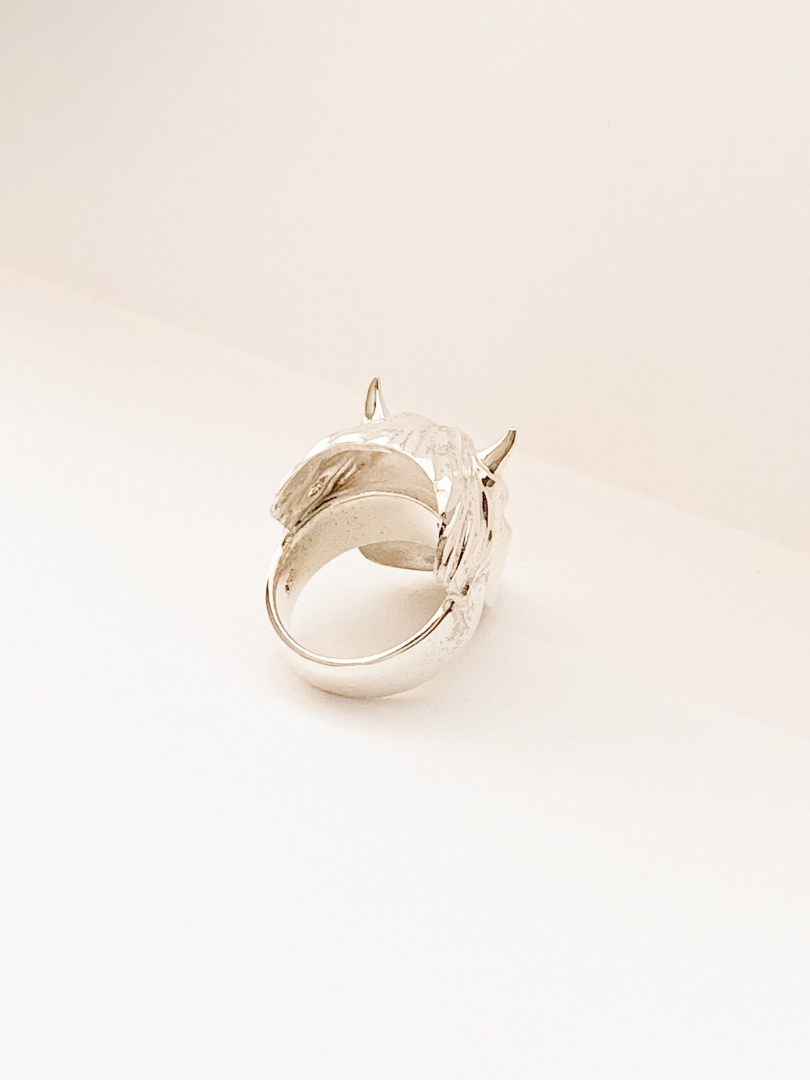 Nameless Ghoul of Ghost Ring Sterling Silver - Etsy