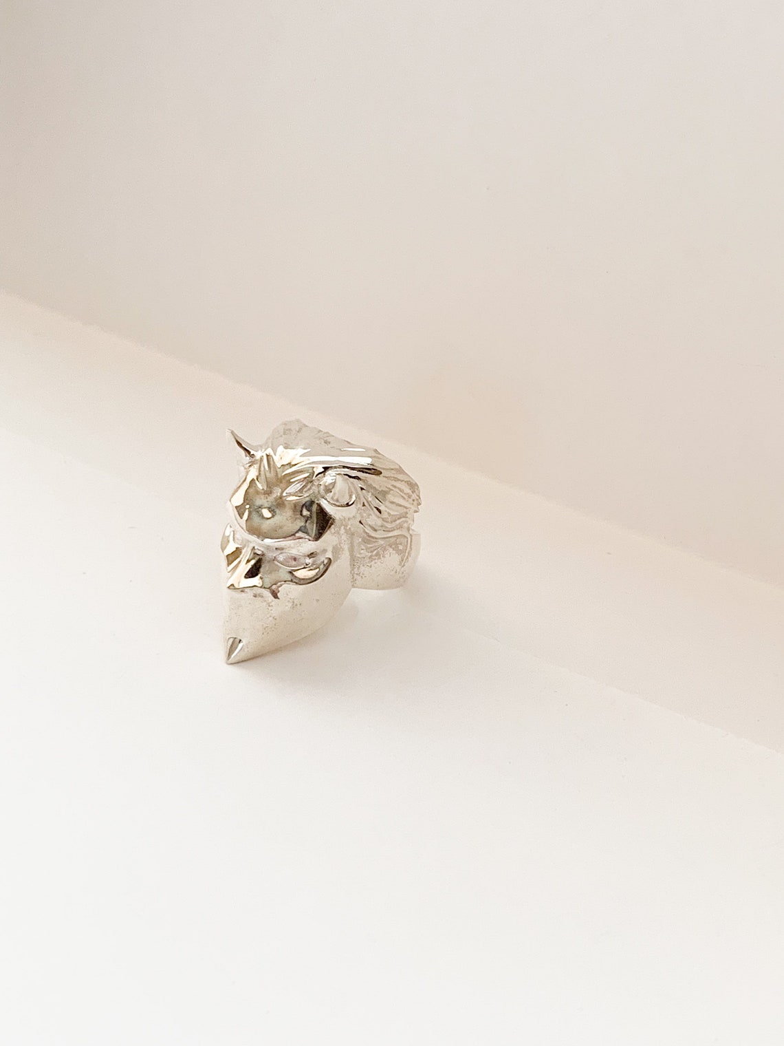 Nameless Ghoul of Ghost Ring Sterling Silver - Etsy