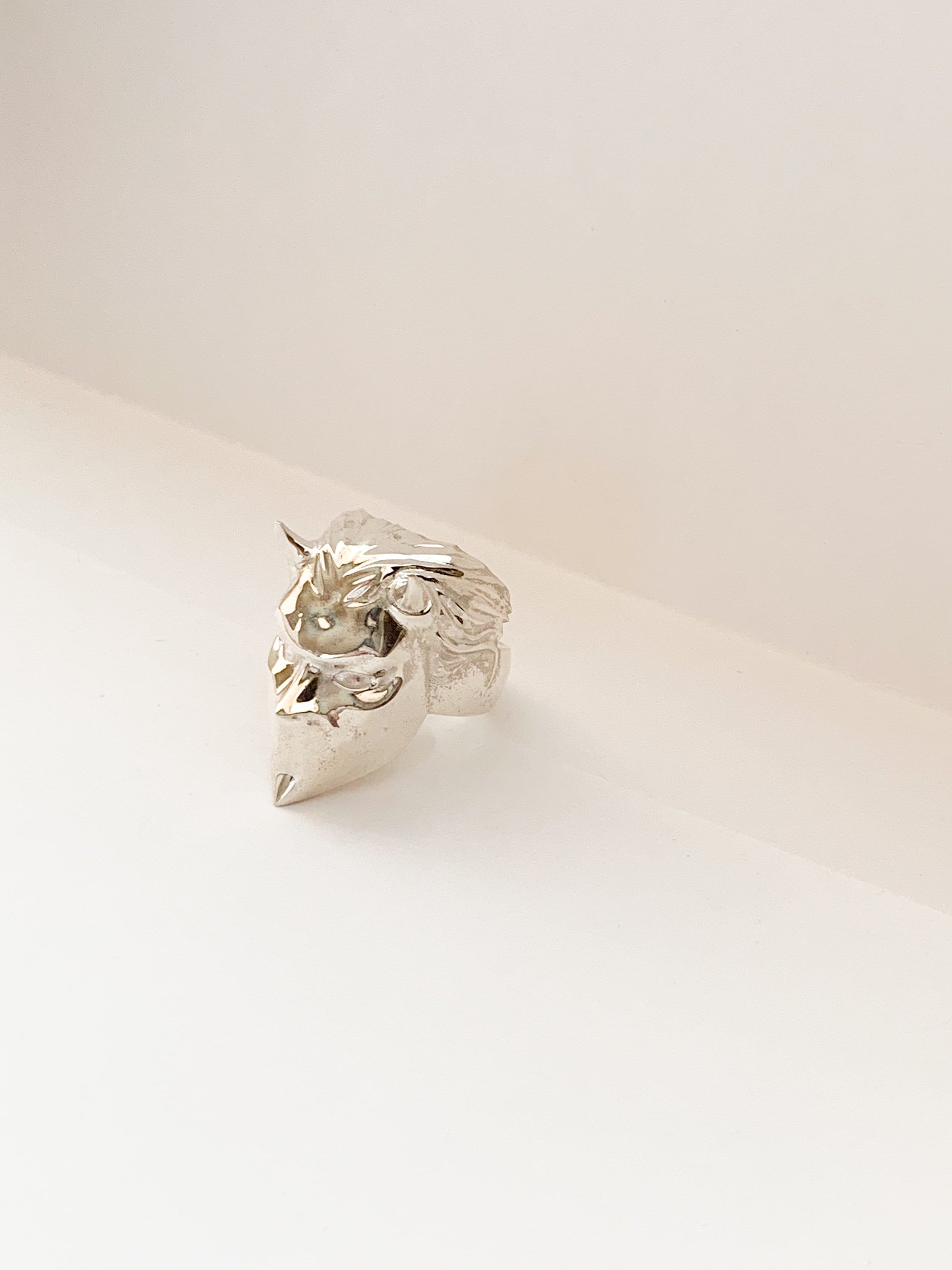 Nameless Ghoul of Ghost Ring Sterling Silver - Etsy