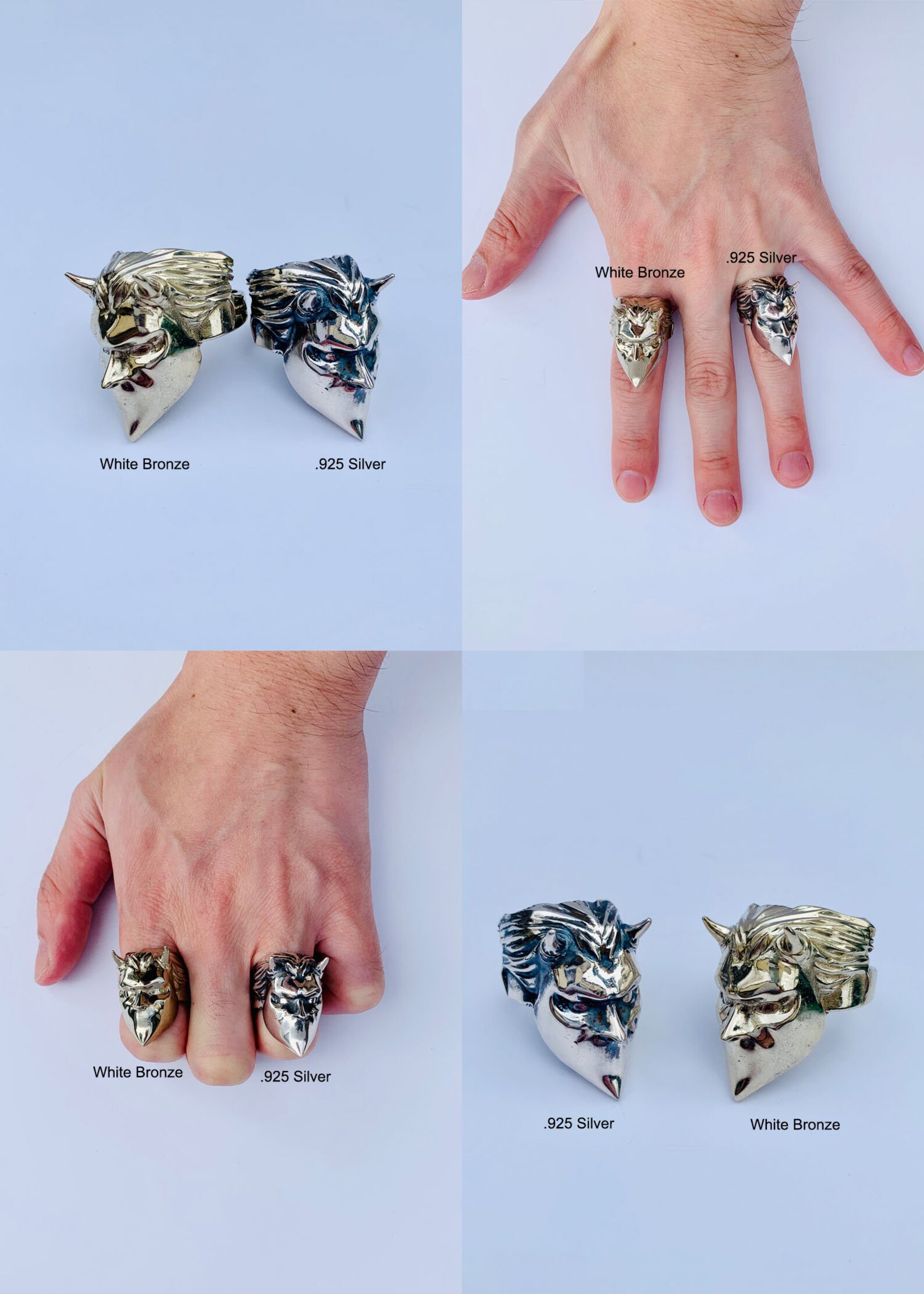 Nameless Ghoul of Ghost Ring Sterling Silver | Etsy