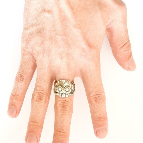 Nameless Ghoul Ghost IMPERA Ring Sterling Silver - Etsy