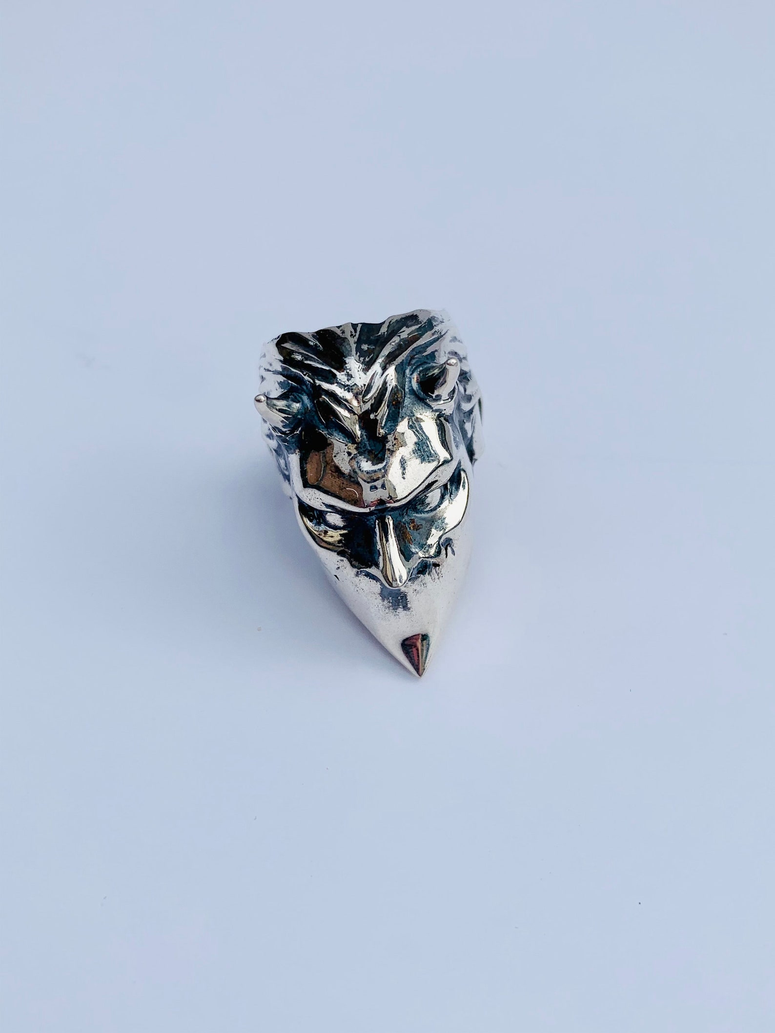 Nameless Ghoul of Ghost Ring Sterling Silver | Etsy