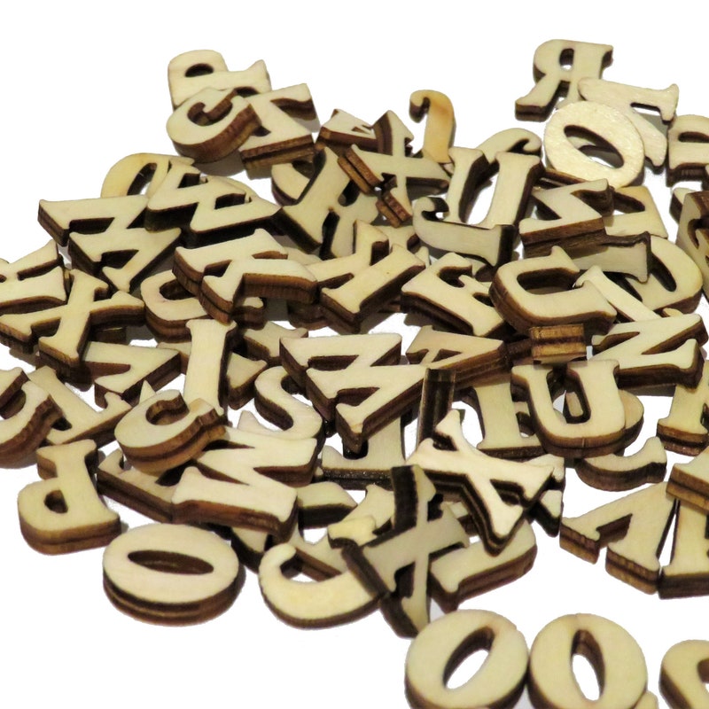 Wooden Letters - Etsy