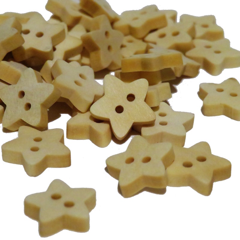 Star Buttons - Etsy