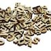 X100 Unfinished Wooden Letters, Mix, Small Letters, Wood Letters ...