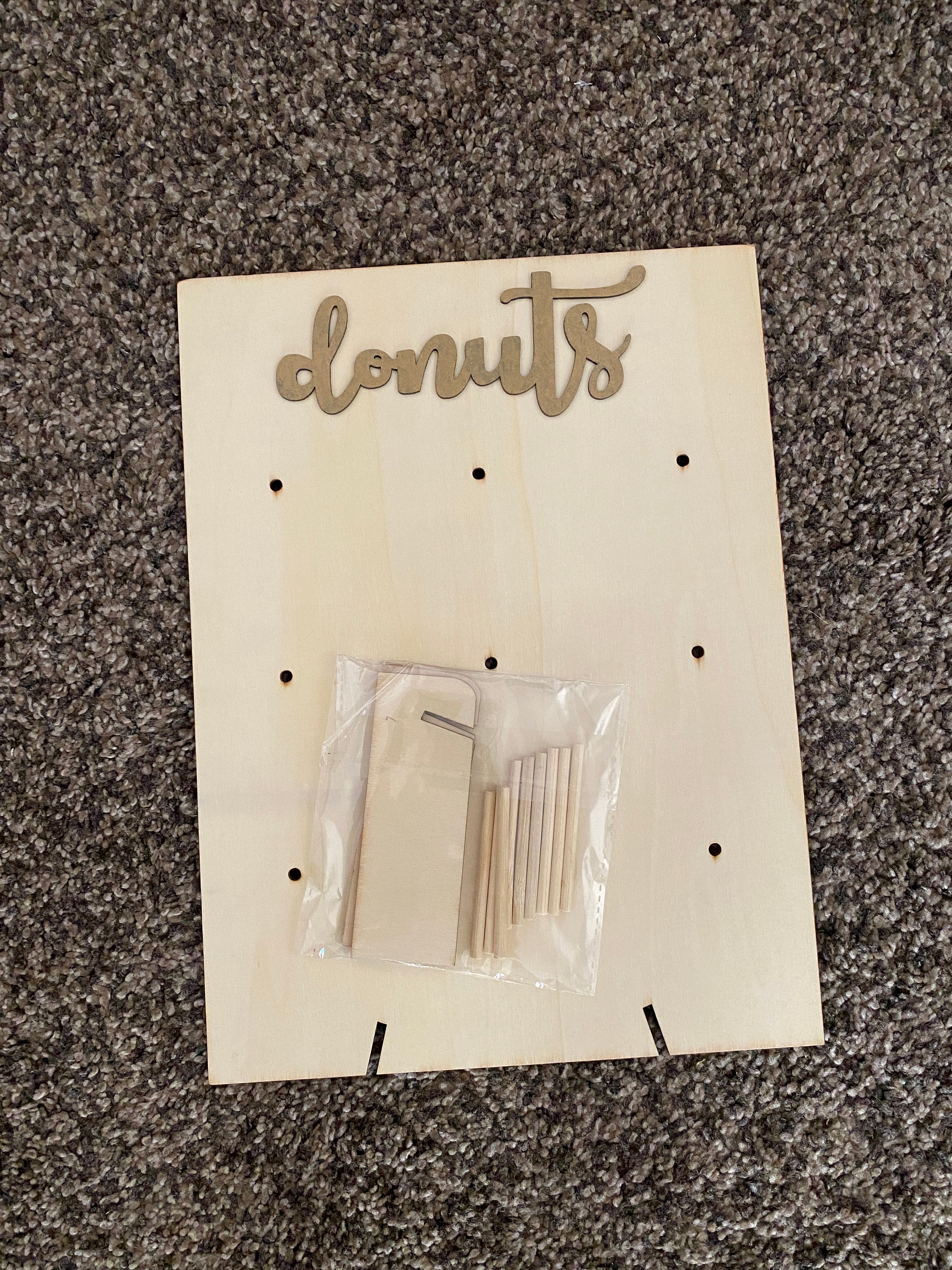 Donuts Sign, Laser Cut Wood Sign, Dessert Bar Signs, Backdrop Decor ...