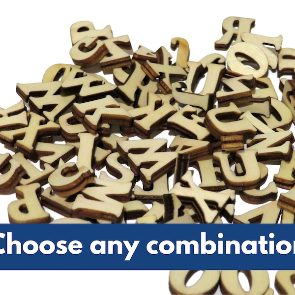 Wooden Letters - Etsy