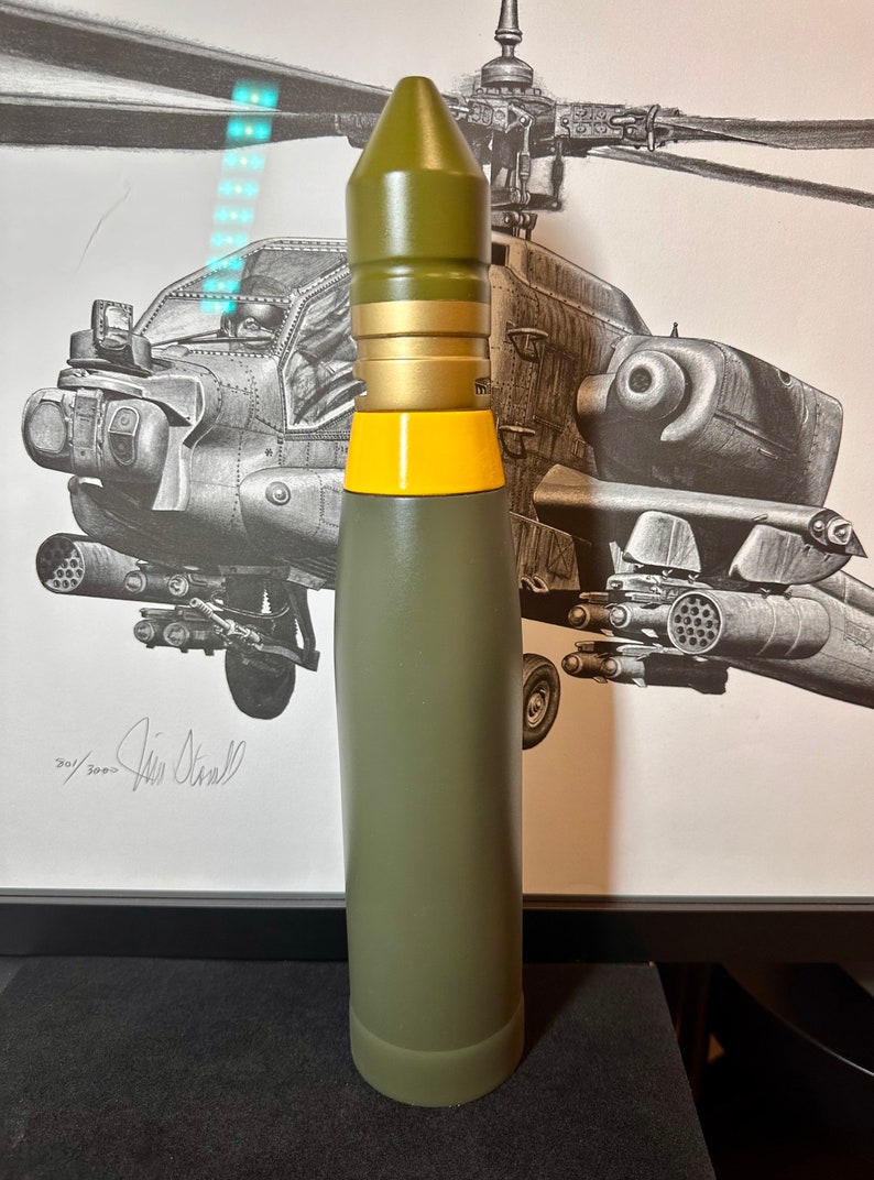 3D Printed AH-64 2.75 Hydra Rocket M151 Warhead / M423 Fuze replica 1:1 ...