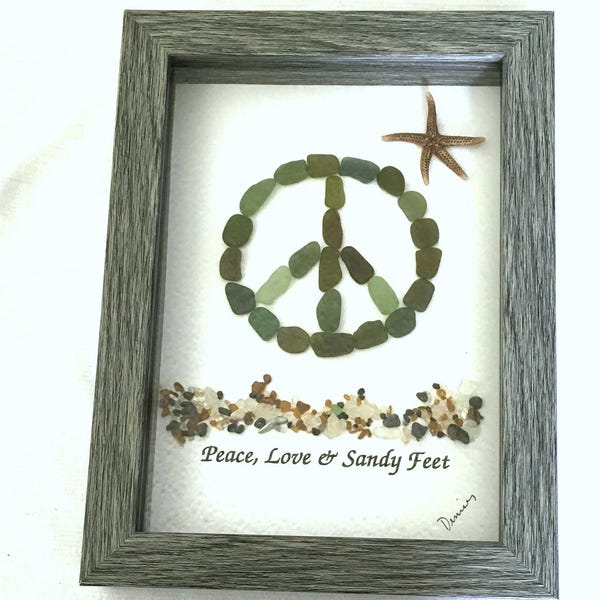 Sea Glass Sign - Etsy