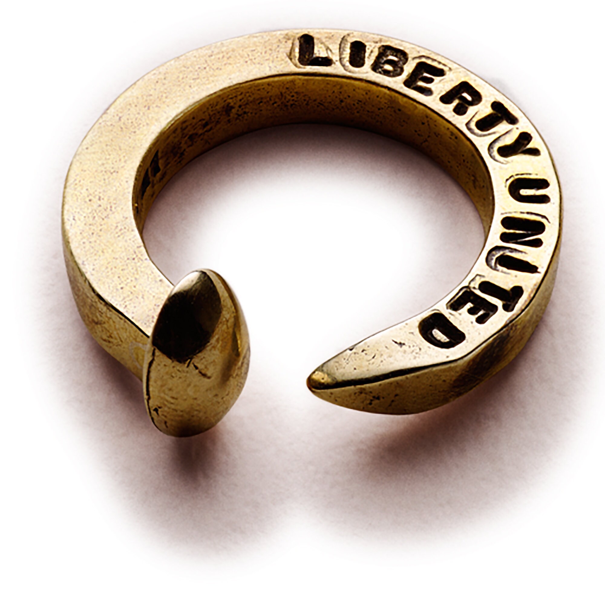 Rugged Unisex Ring / Mens Railroad Spike Jewelry/ Durable Ring - Etsy