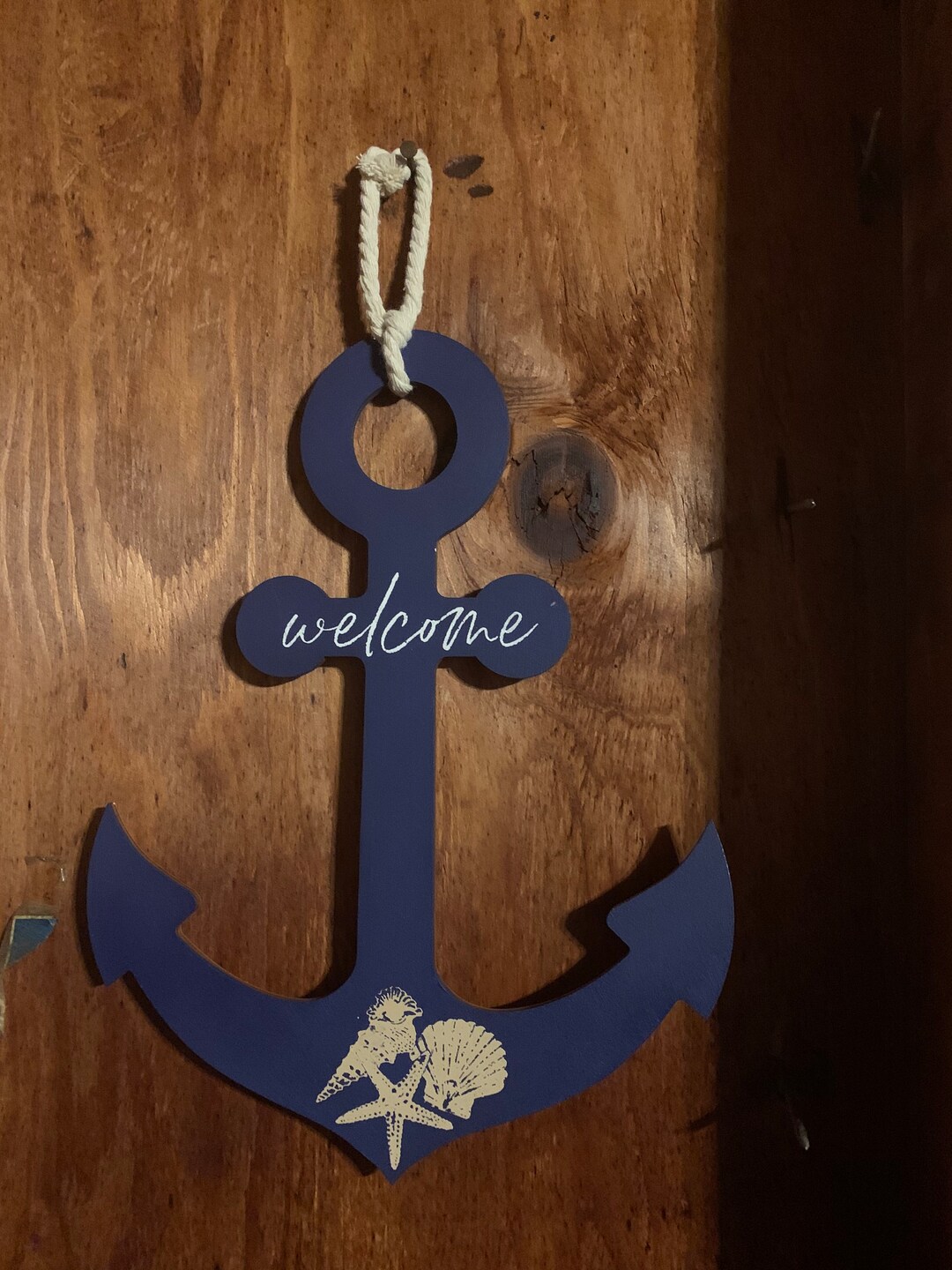Anchor Welcome Sign - Etsy