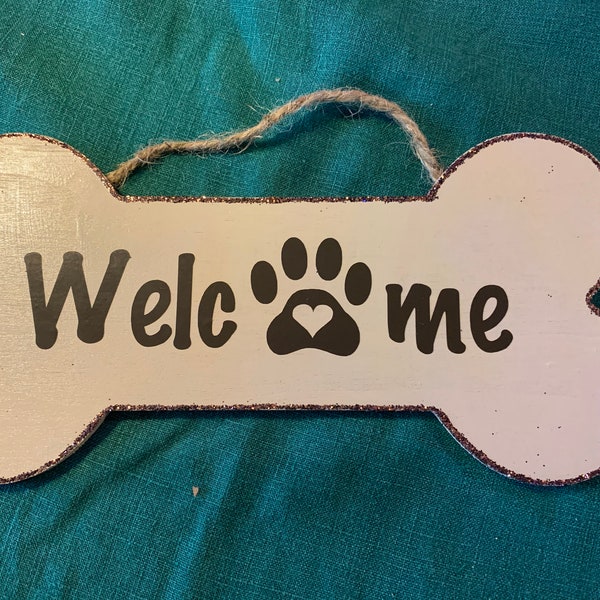 Bone Welcome Sign - Etsy