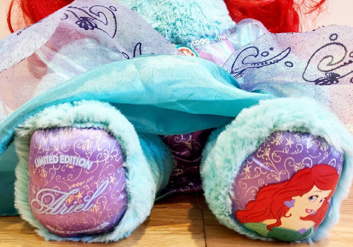 Build a Bear Ariel Mermaid Doll Build a Bear Ariel Build a - Etsy Israel