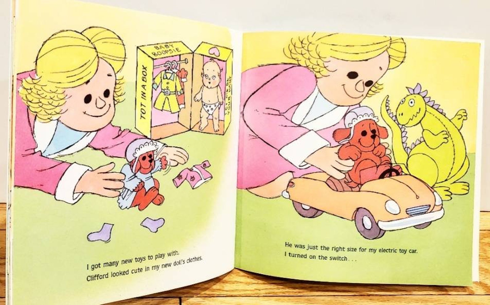 Cliffords First Christmas Book Vintage Clifford Books Etsy Italia