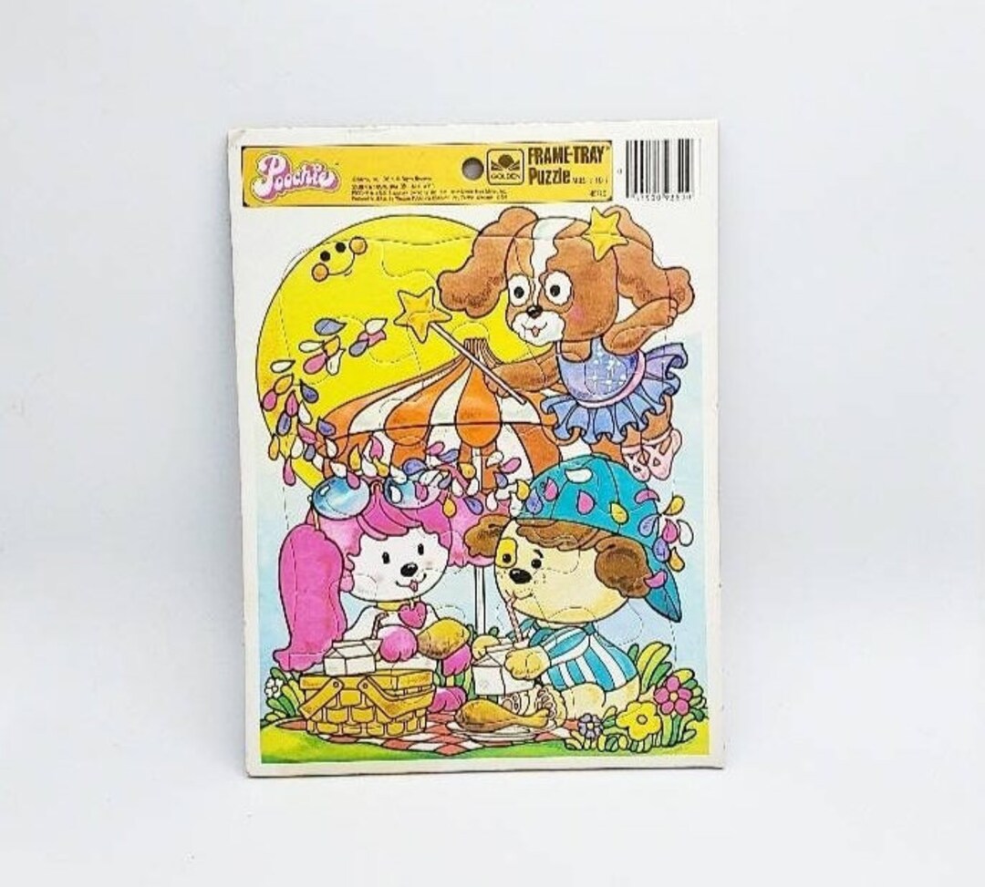 Vintage Poochie Puzzle, Vintage Poochie Toys, Poochie Toys, Poochie Dog ...