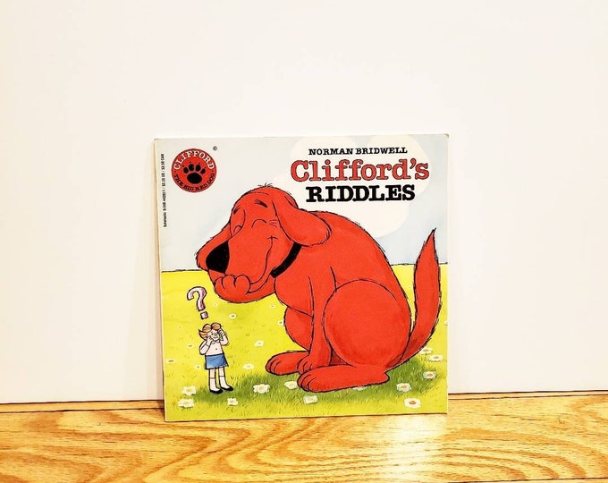 Clifford's Riddles Book, Vintage Clifford Books, Vintage Riddles Book ...