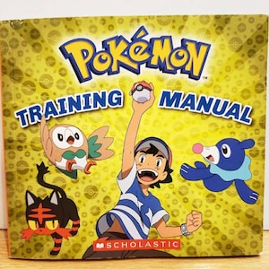 Pokemon Training Manual Pokemon Book Pokemom Traning Manual | Etsy