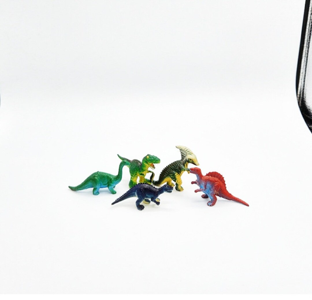 Set of Vintage Dinosaur Toys, Dinosaur Figures, Vintage Dinosaur Toys ...