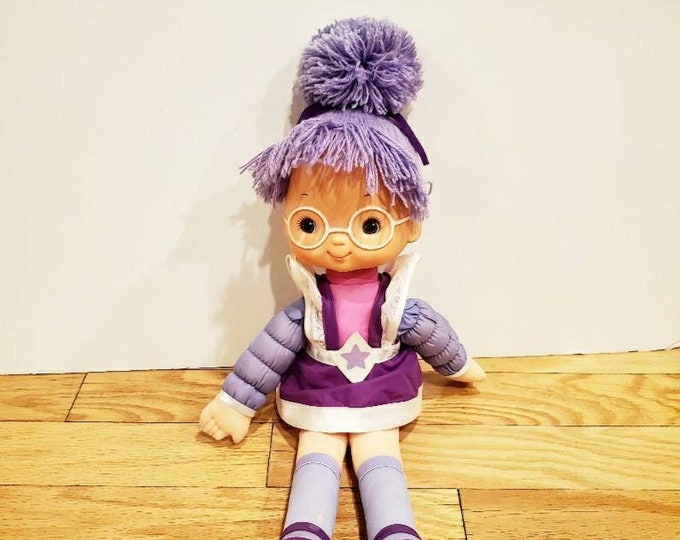 Shy Violet Doll, Rainbow Brite Shy Violet, Shy Violet Plush, Vintage ...