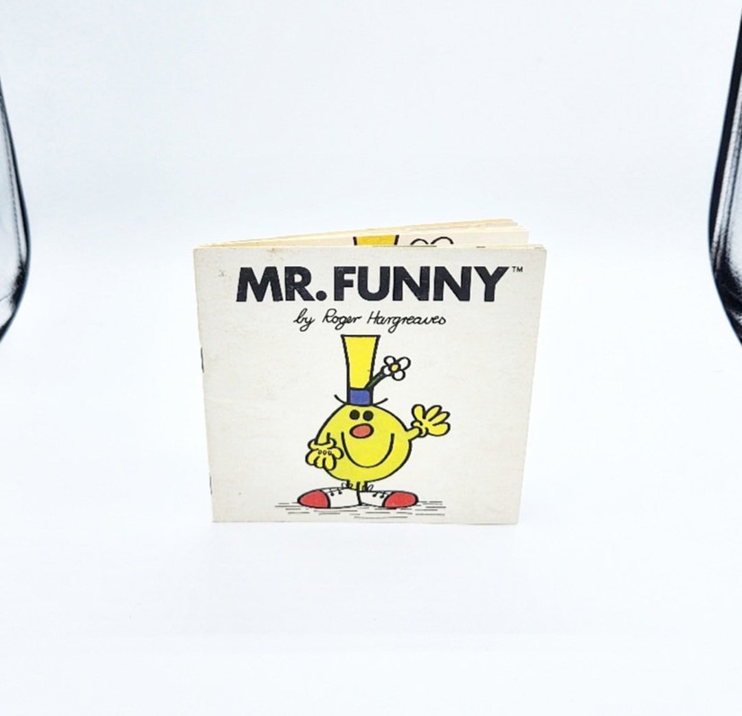 Vintage Mr Funny Book, Mr Men Book, Mr Men Books, Little Miss Books ...