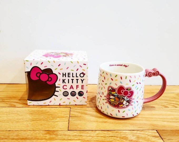 Hello Kitty Cafe Mug, Hello Kitty Cafe Truck Mug, Hello Kitty Cafe ...