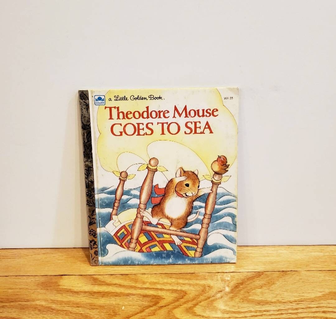 Theodore Mouse Goes to Sea Book Vintage Theodore Mouse Goes | Etsy