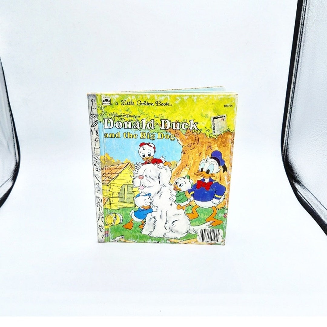 Donald Duck and the Big Dog Donald Duck Books Vintage Donald - Etsy