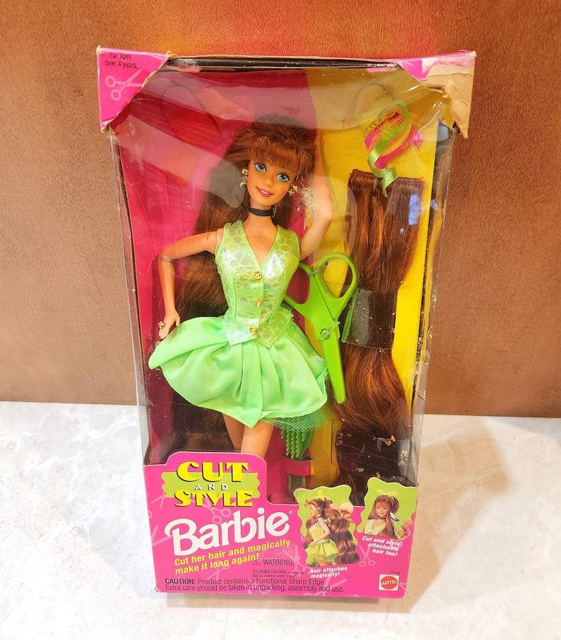 Cut and Style Barbie, 90s Barbie, Redhead Barbie, Red Hair Barbie ...
