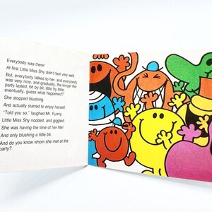 Vintage Little Miss Shy Book, Little Miss Book, Mr Men Books, Little ...
