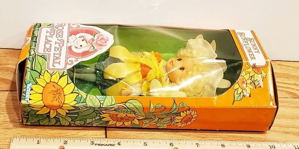 Sunny Sunflower Doll Rose Petal Place Dolls Vintage | Etsy