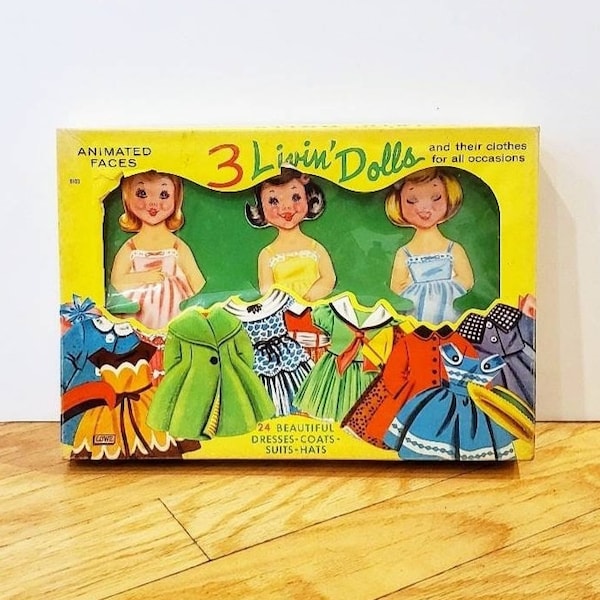 1960s Paper Dolls - Etsy