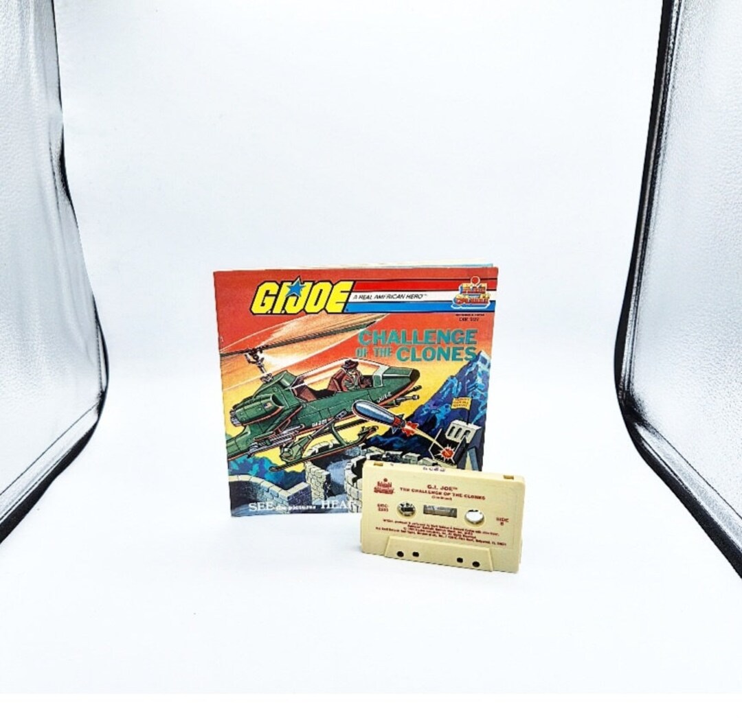 GI Joe Book and Tape Vintage GI Joe Book and Tape Gi Joe - Etsy