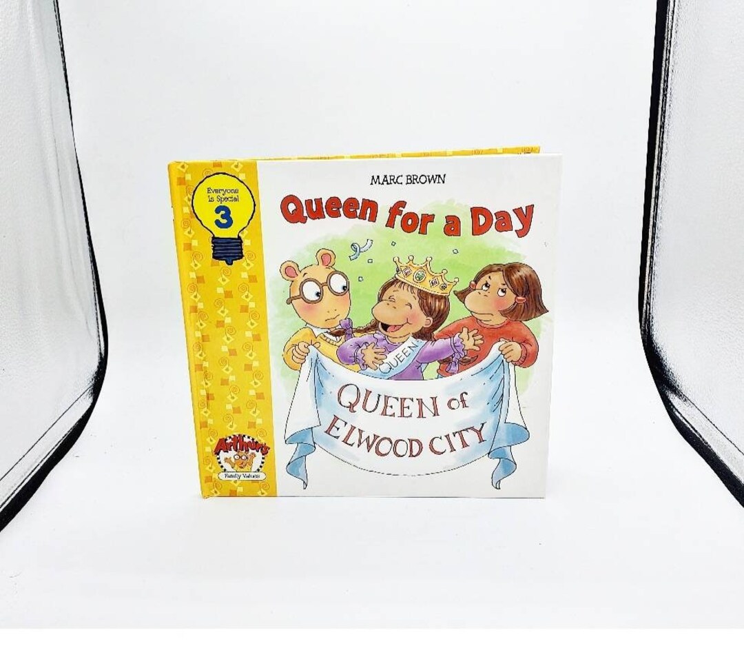 Arthur Queen for a Day Book, Vintage Arthur Book, Arthur Family Values ...