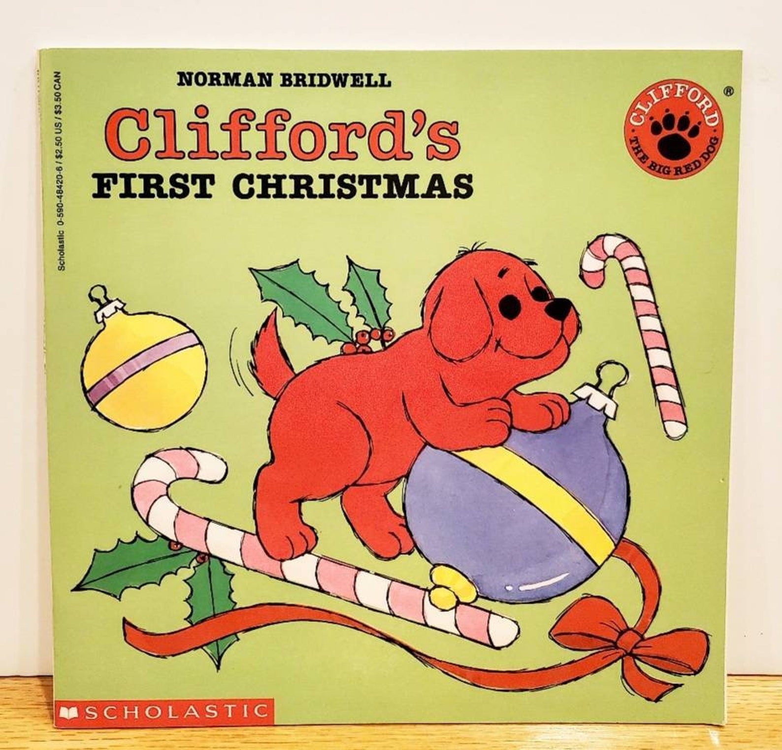 Cliffords First Christmas Book Vintage Clifford Books Etsy Italia