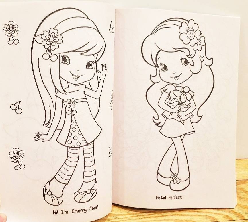 Cherry Jam Strawberry Shortcake Coloring Pages