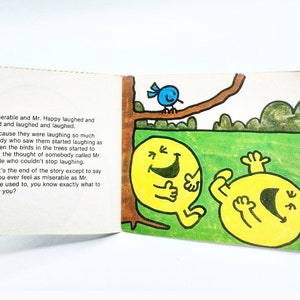 Vintage Mr. Happy Book - Etsy