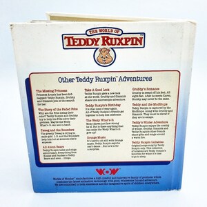 Teddy Ruxpin's Birthday Book and Tape Teddy Ruxpin Tapes - Etsy