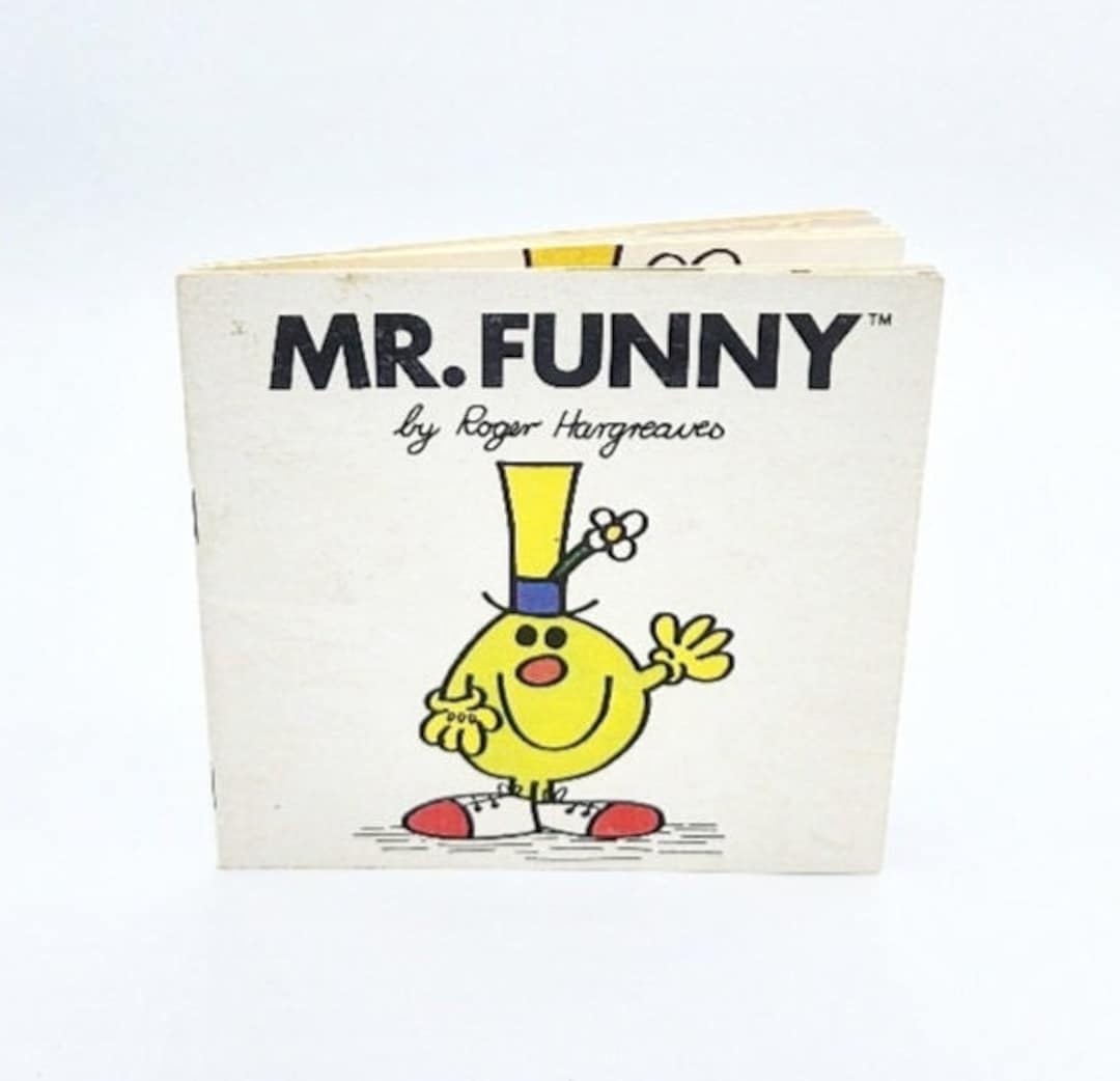 Vintage Mr Funny Book, Mr Men Book, Mr Men Books, Little Miss Books ...