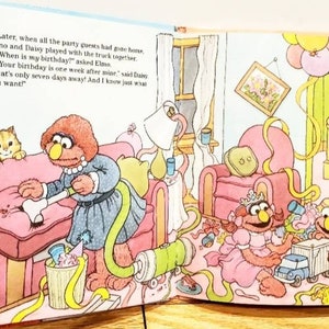 When is My Birthday Book Vintage Sesame Street Book Sesame | Etsy