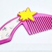 Vintage Barbie Star Comb, Vintage Barbie Comb, Vintage Barbie Brush ...
