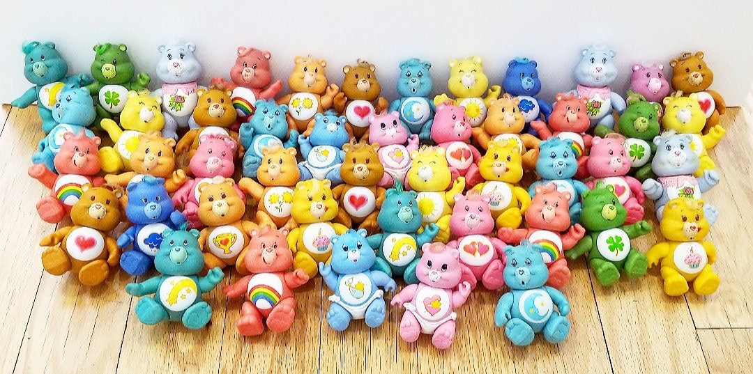 PICK Your OWN Vintage Care Bear Figures Care Bear Figures - Etsy