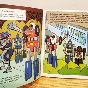 War of the Gobots Book War of the Go Bots Book Vintage | Etsy