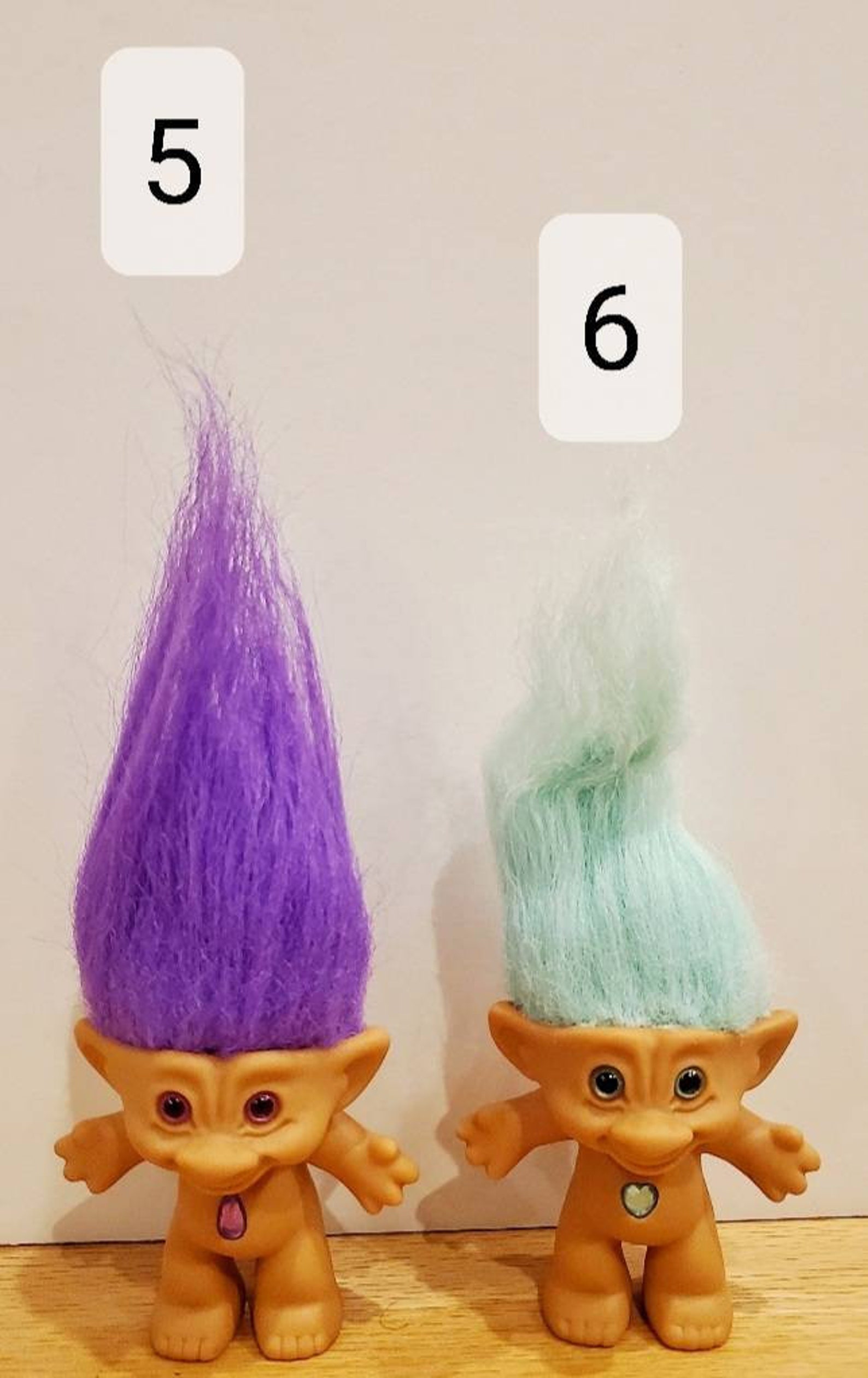 PICK Your OWN Treasure Troll Vintage Treasure Trolls | Etsy