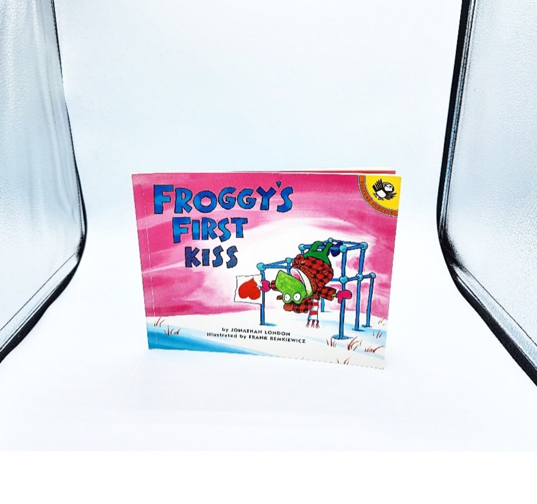 Froggy's First Kiss Book Frog Valentine's Day - Etsy